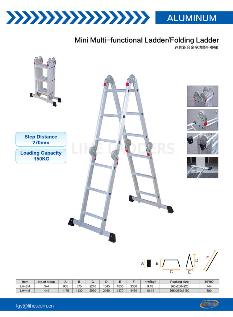 Mini Multi-functional Ladder - Lihe Daily Necessities Co.,Ltd.